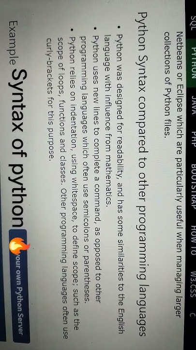 Python Syntax Coding Pythonintro Pythonprogramming Python Pythonforbeginners 😱😂 Youtube