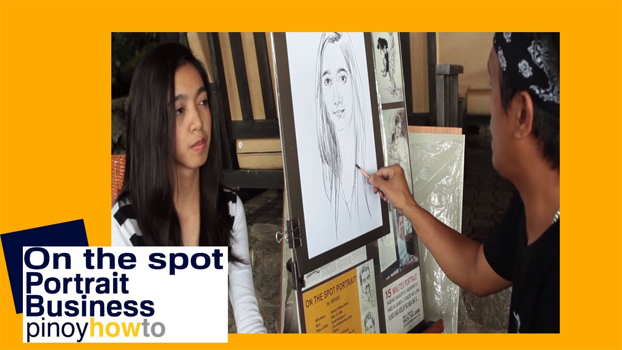On the spot Portrait : Success in On The Spot Portrait | PinoyHowTo ...
