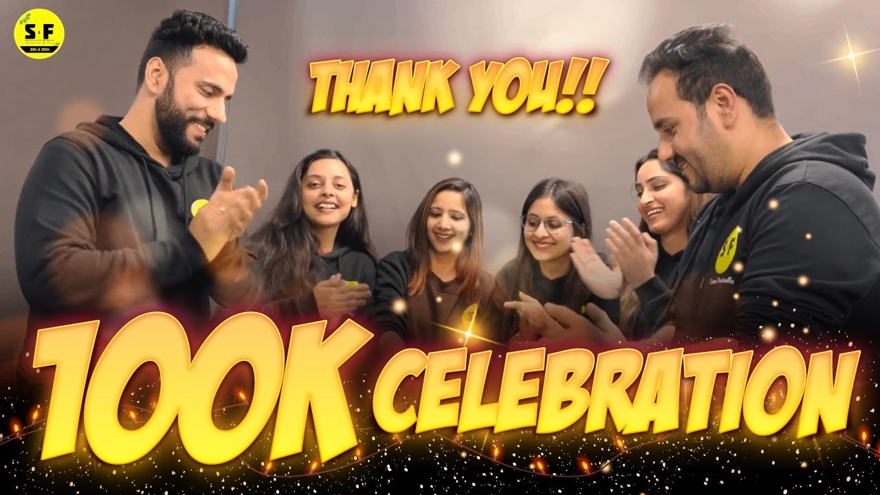 Celebrating a Milestone: Our 100k Family! 🤩 | Science and Fun | Ashu ...