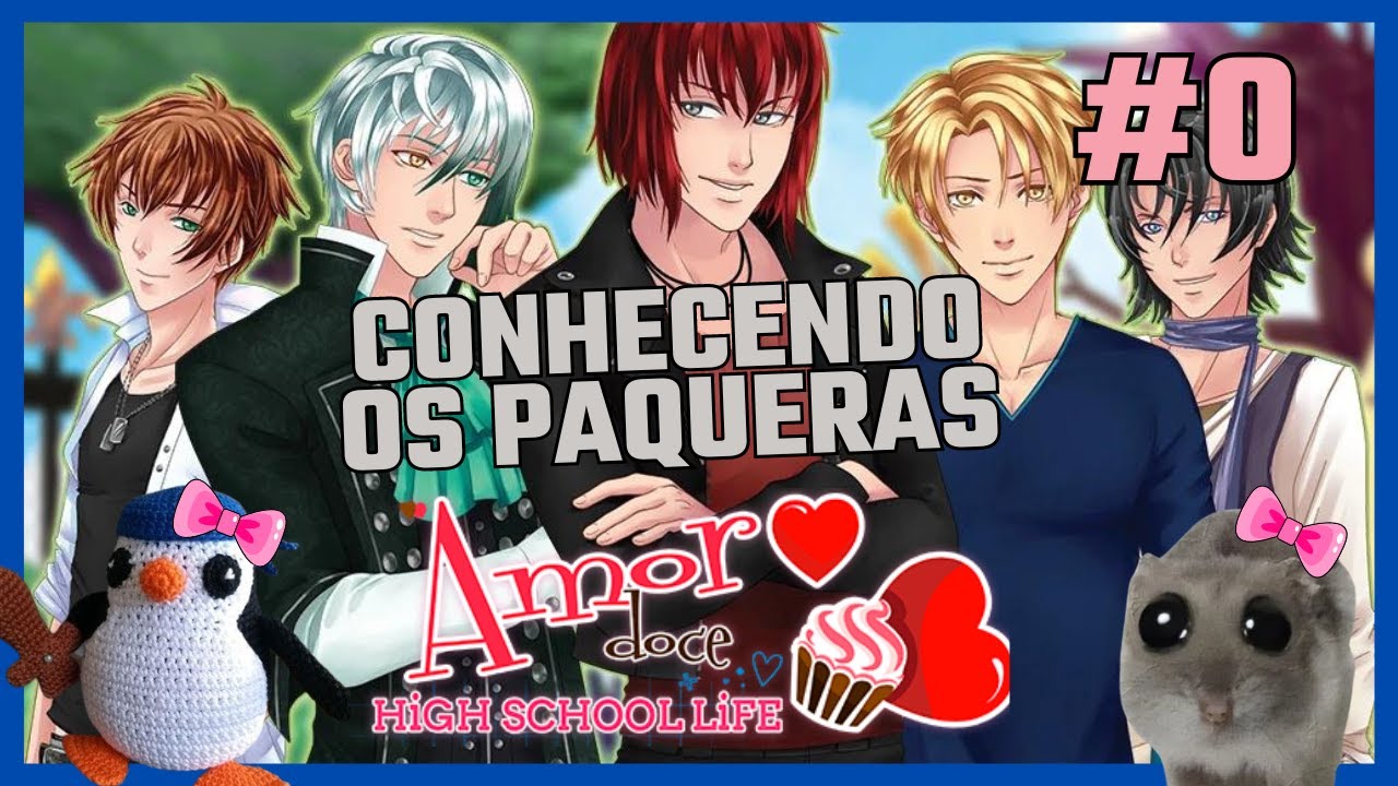 Conhecendo as paqueras do Amor Doce High School life #0 - YouTube