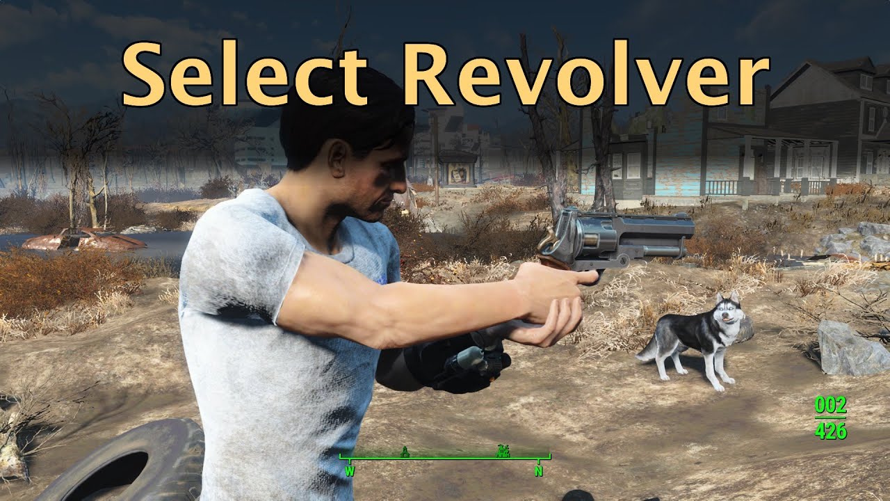 【Xbox One】Fallout 4 MOD「Select Revolver」試し撃ち - YouTube