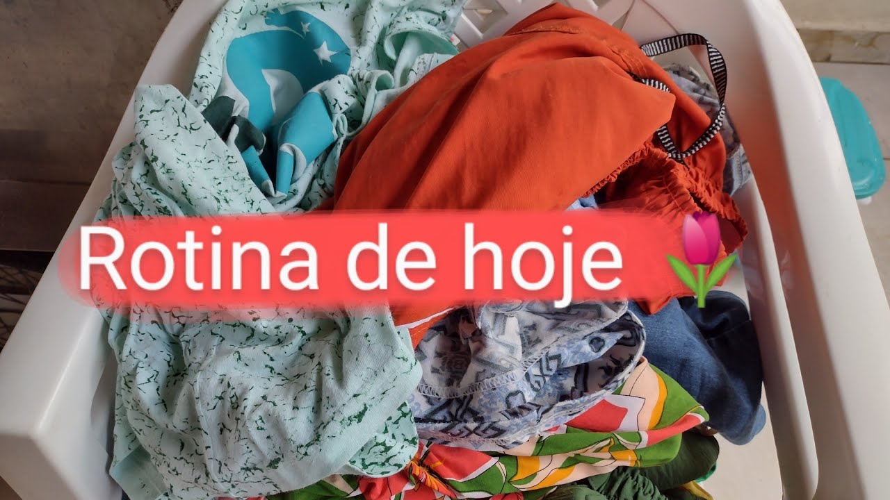 Lavei algumas peças de roupa .@kiriarruda - YouTube