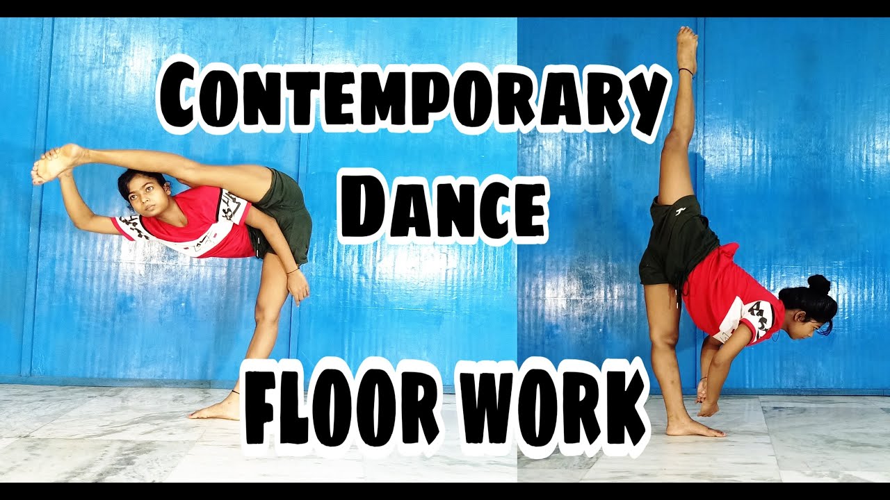 Beginner Dance Floor Work Basic Moves || Contemporary Dance Choreography || Dance tutorial - YouTube