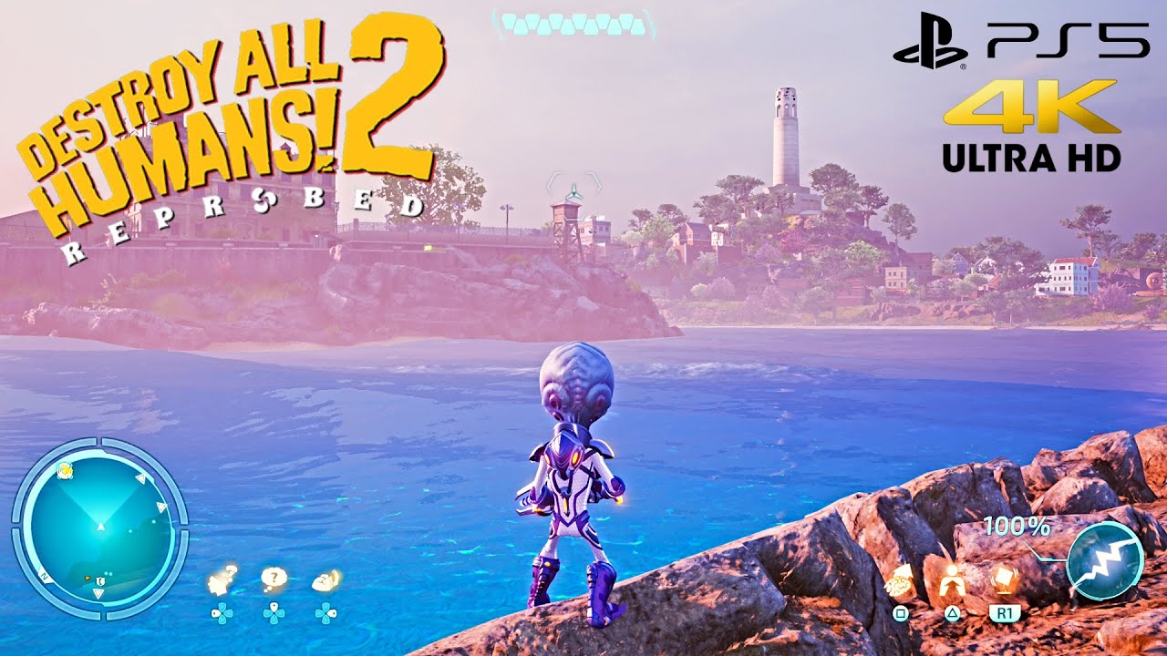 Destroy All Humans 2 Reprobed - PS5 Early Gameplay Walkthrough Part 1 ...