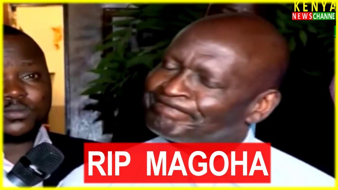 MAGOHA TOLD HIS WIFE HIS TIME HAD COME - Listen to George Magoha's ...