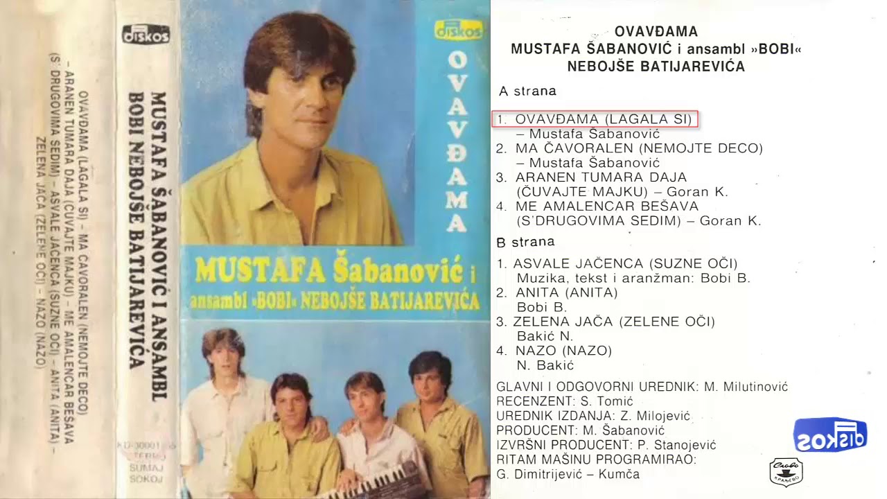 Mustafa Sabanovic - Ovavdjama (Lagala si) - (Audio 1990) - YouTube Music