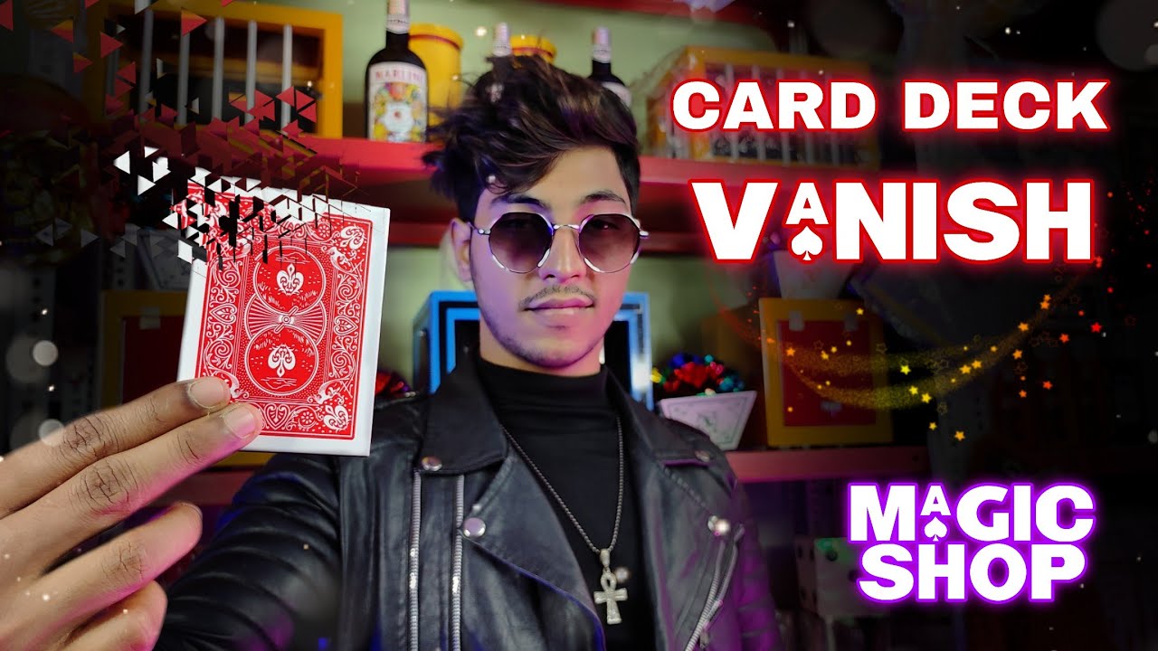 Vanishing Card Deck Case Magic Tricks By Raj Modern Magic Shop || Best Magic shop In India - YouTube