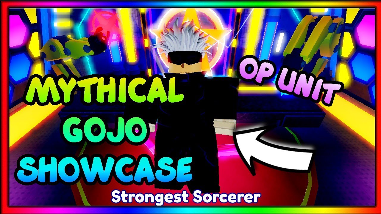 Showcasing INSANE Mythical Gojo In This New Anime Tower Defense Game I ...