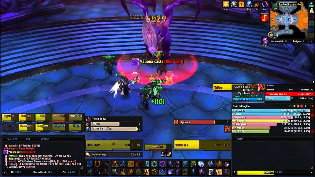Bastion of Twilight - Valiona & Theralion 10M - Molten WoW - YouTube
