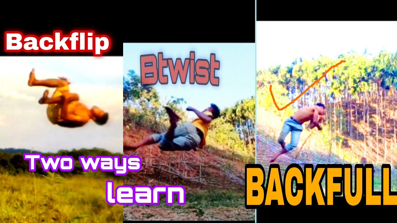 Learn How to do a BACKFULL| Two ways learn backfull - YouTube