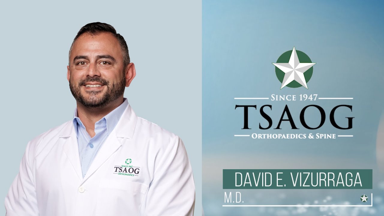 Meet David E. Vizurraga, MD - Joint Replacement Surgeon - YouTube