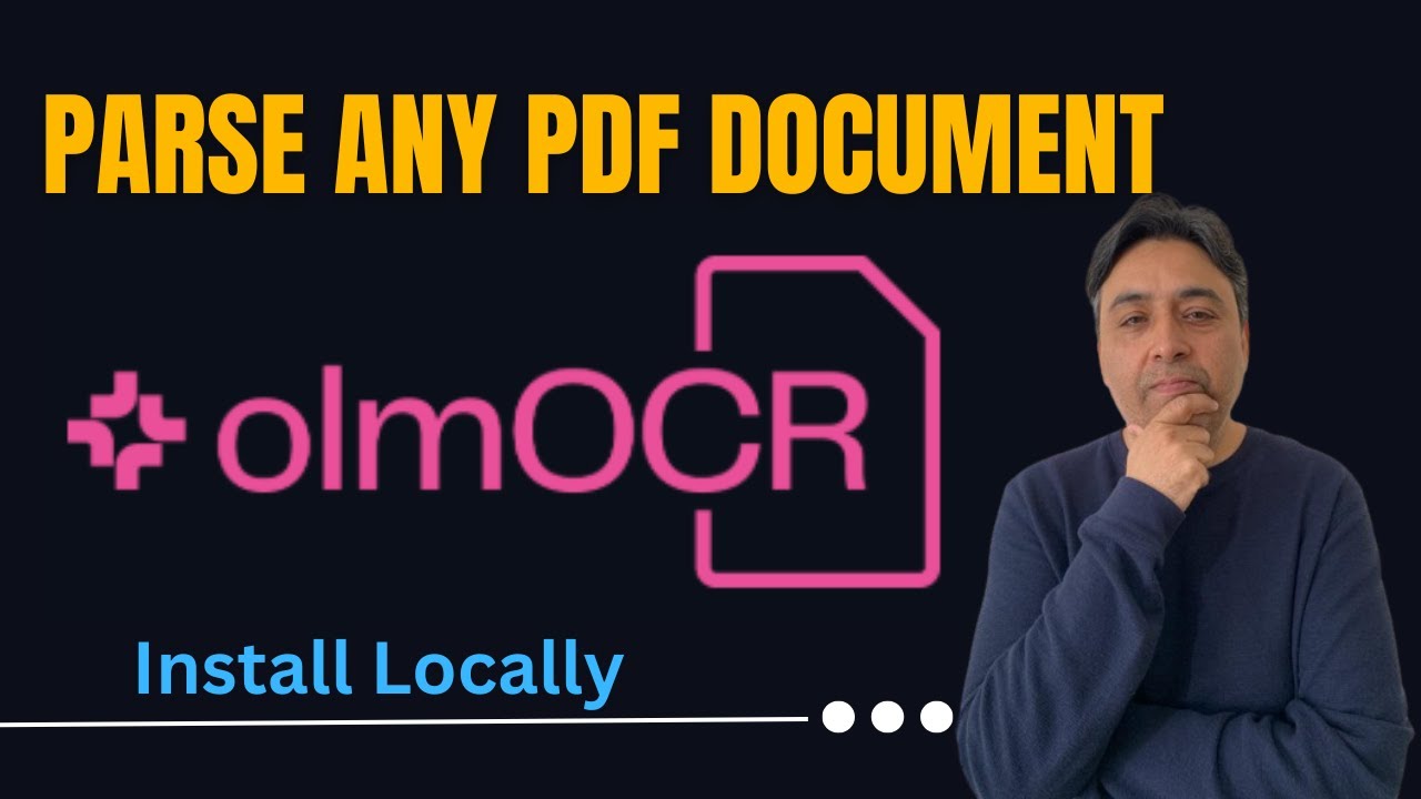 olmOCR - Parse Any PDF Document with AI Model - Install Locally - YouTube