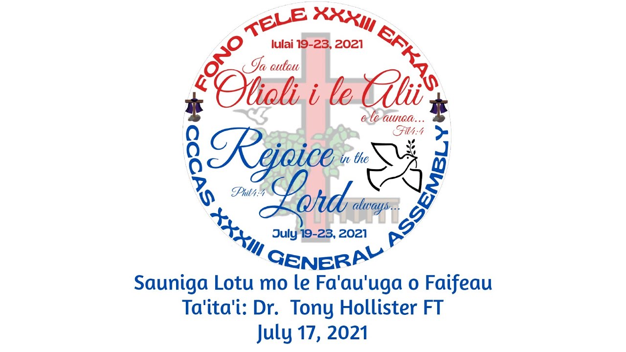 Sauniga Lotu Faauuga o Tofi Faifeau - YouTube