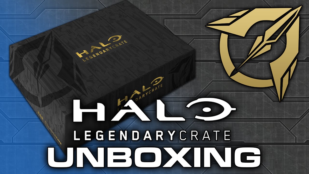 Halo Legendary Loot Crate Unboxing - YouTube