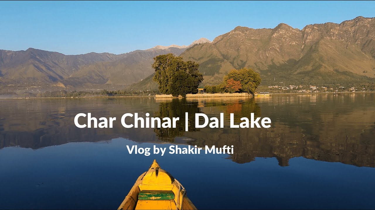 Dal Lake Kashmir Char Chinar