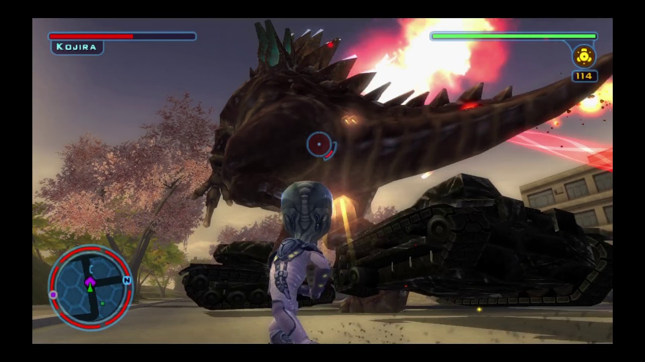 Destroy All Humans! 2 Kojira Boss - YouTube