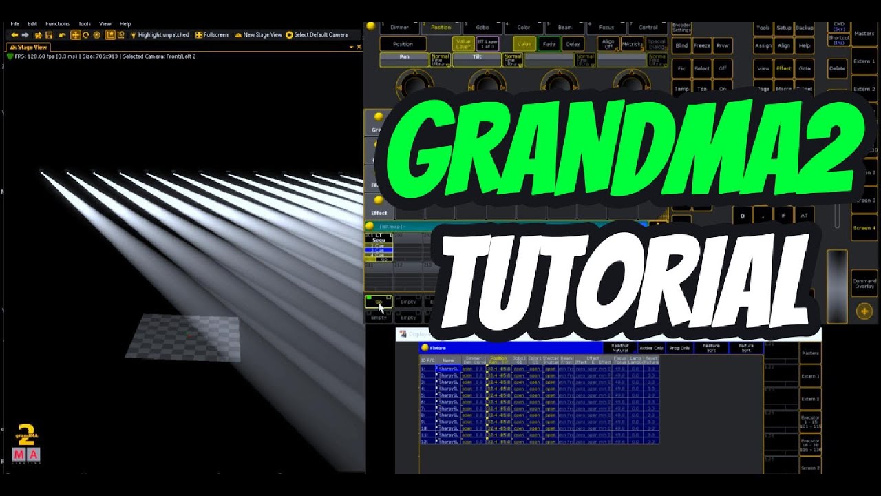 GRANDMA2 TUTORIAL - YouTube