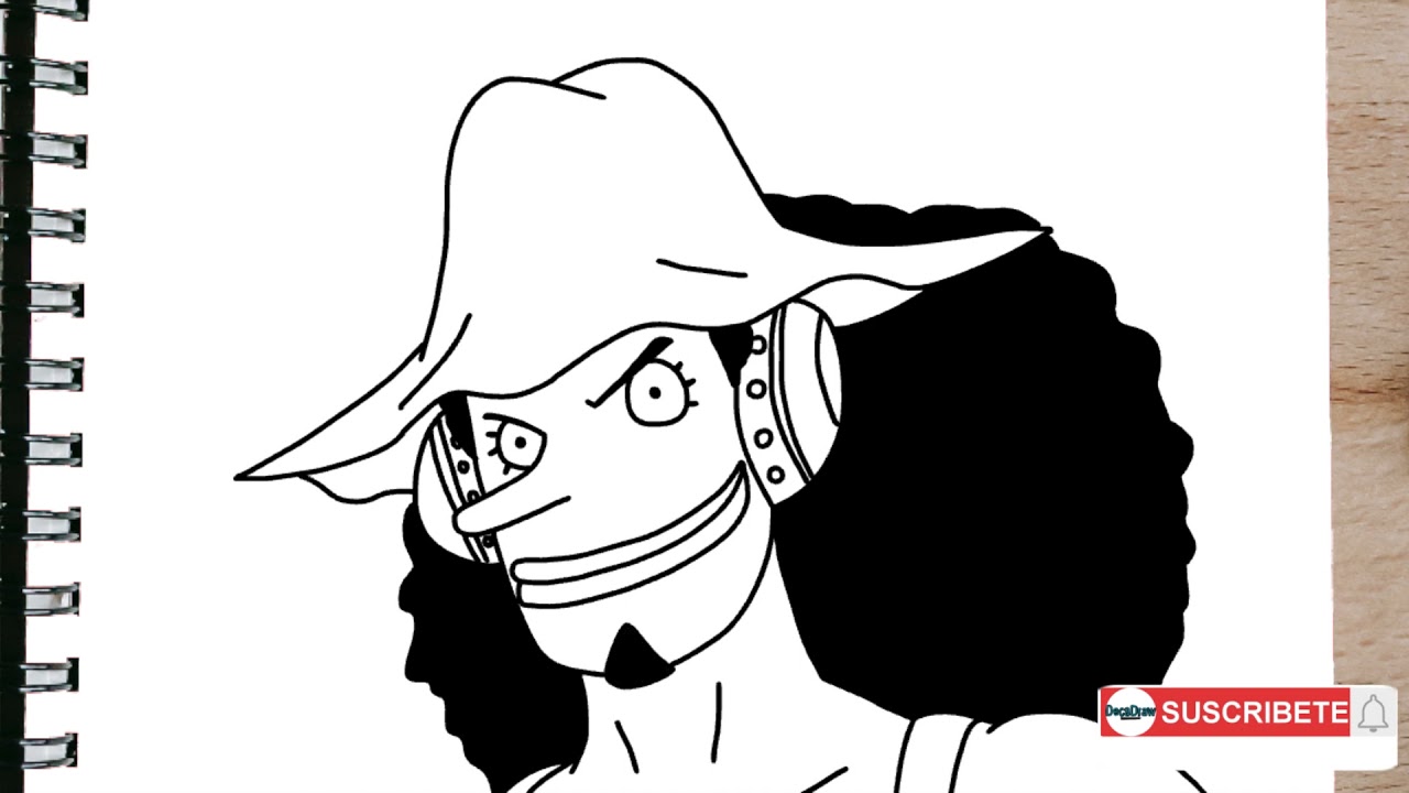 Como dibujar a USOPP PASO A PASO | One piece - YouTube