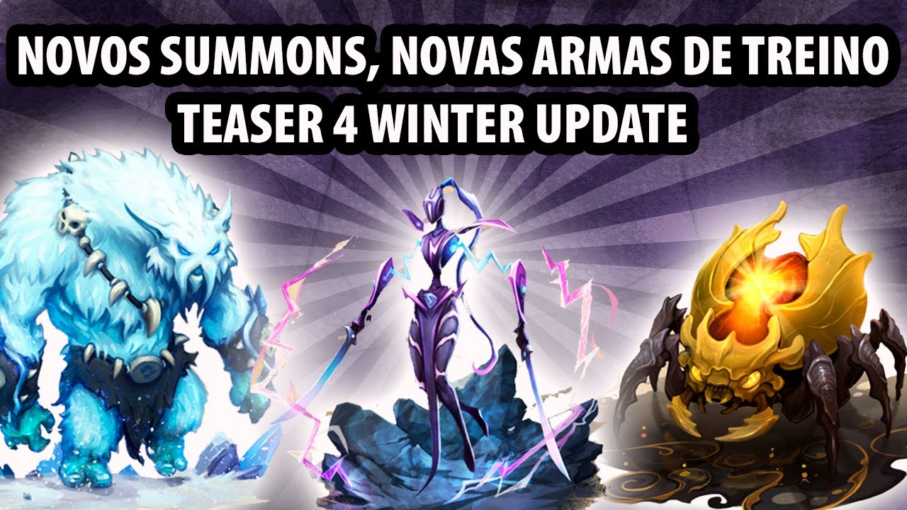 Tibia - Novos summons, exercise weapons, montarias customizáveis, fast ...