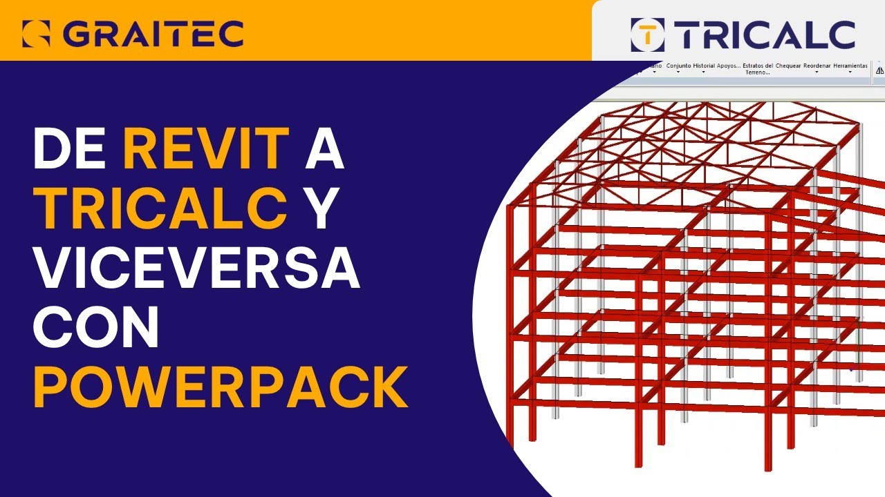 De Revit a Tricalc y viceversa con PowerPack - YouTube