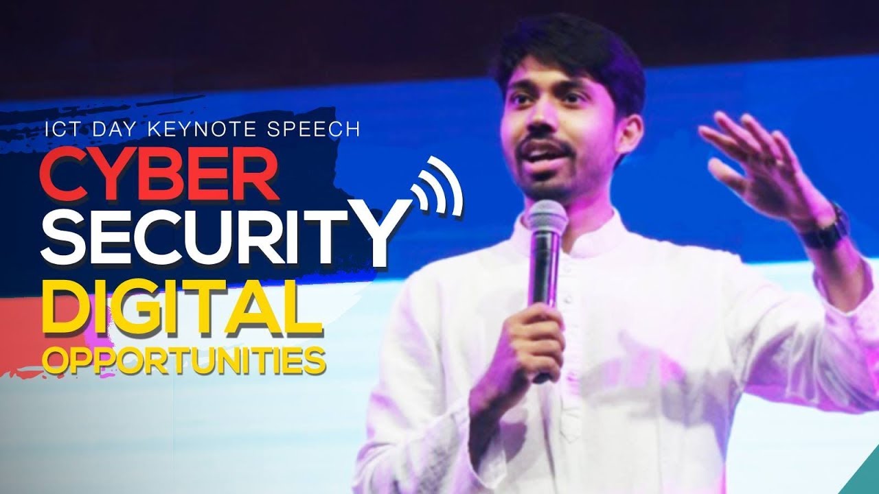 Cyber Security & Digital Opportunities : Speech by Ayman Sadiq - YouTube