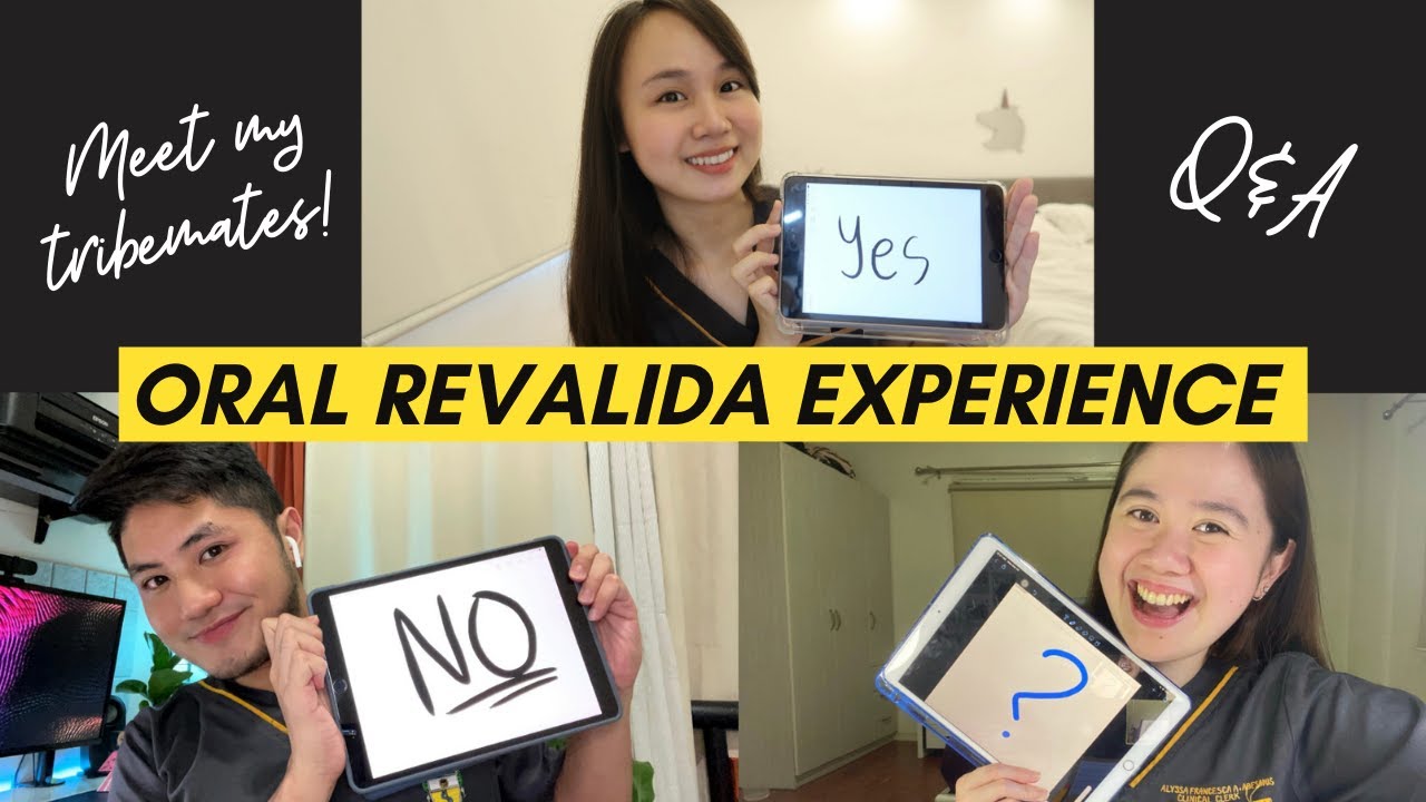 ORAL REVALIDA series Ep. 2: Q&A with my TRIBE (UST MED) | Madz Abraham ...