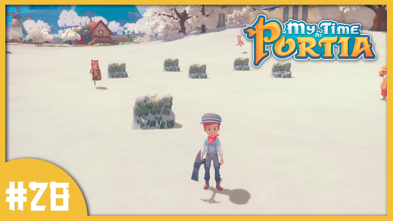 LA BATALLA DE BOLAS DE NIEVE | My Time at Portia #28 - YouTube