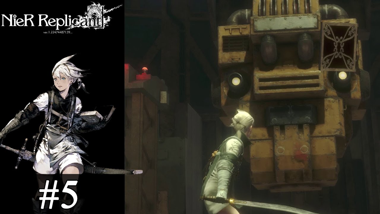 [FR] La montagne des Robots - Nier Replicant #5 - YouTube