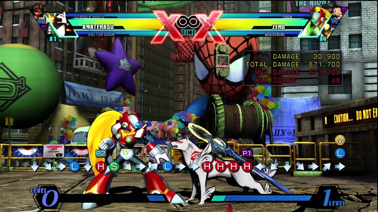 UMvC3: Amaterasu, Strider assist Vajra extension - YouTube