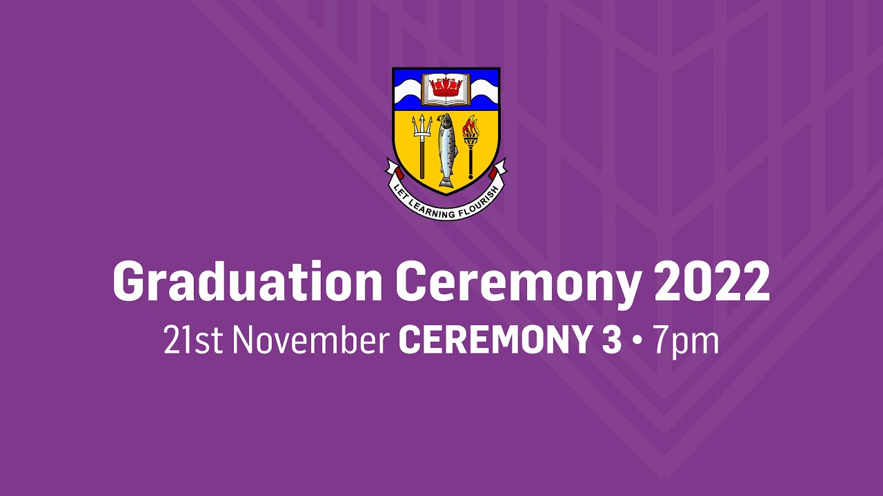 Graduation Ceremony 2022 - 7pm - YouTube