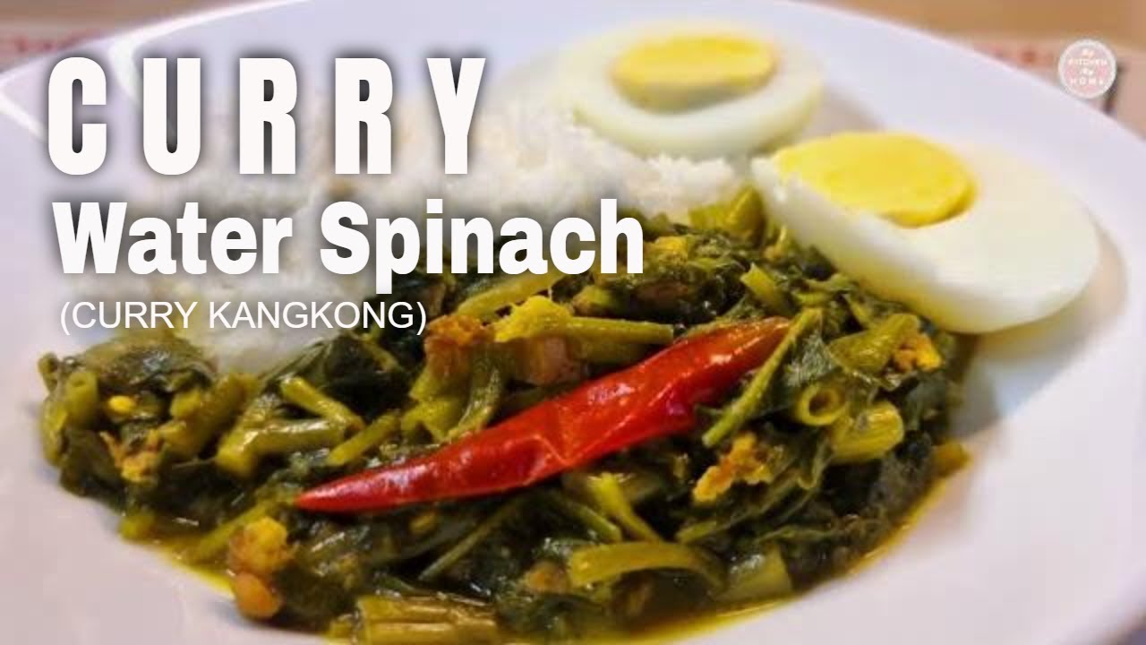 How to make Curry Kangkong | Curry Water Spinach - YouTube