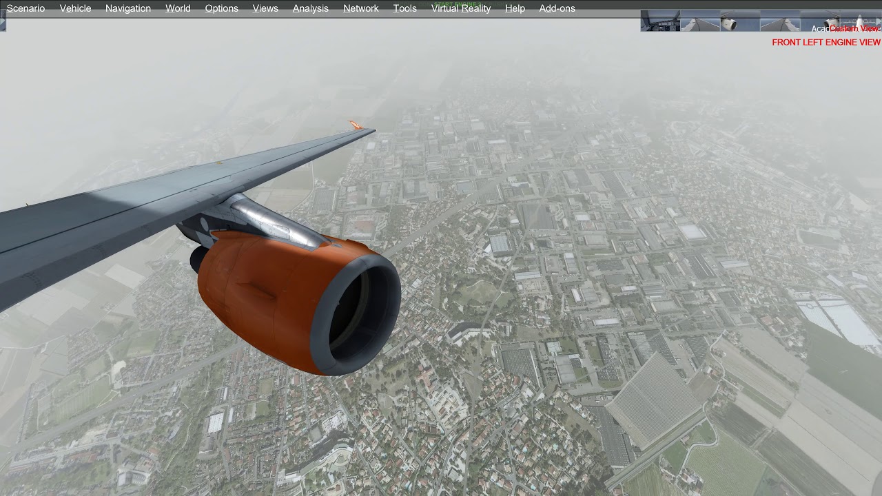 P3D v4 - Lime Orio al Serio - Departure foggy day - A319 EASYJET - YouTube