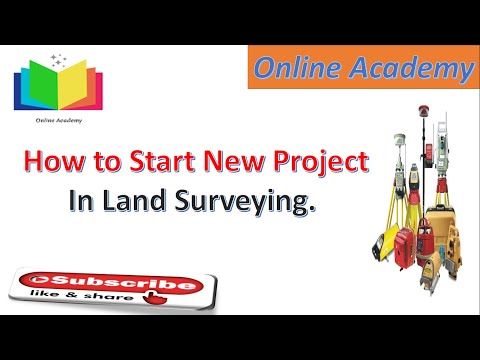 How to Start New Project In Land Surveying || Survey Main Naya Project Kaisay start kartay hain.