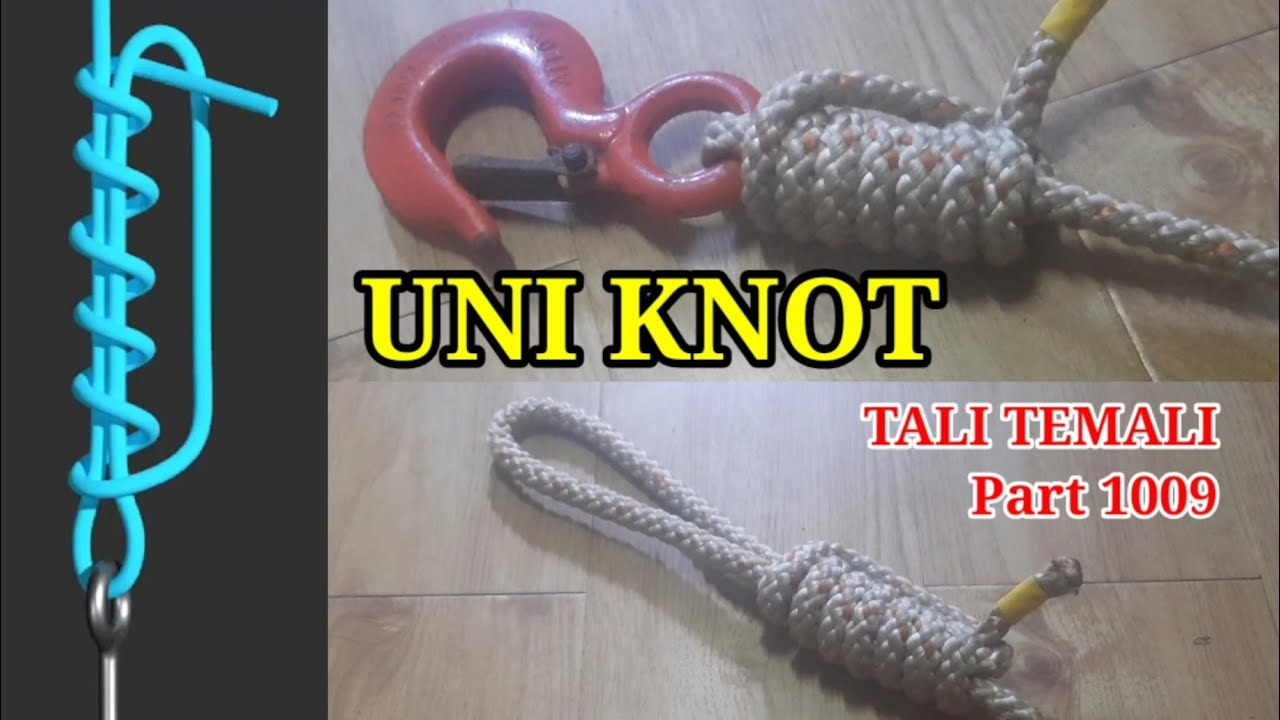 1009 TALI TEMALI (Uni Knot) - YouTube