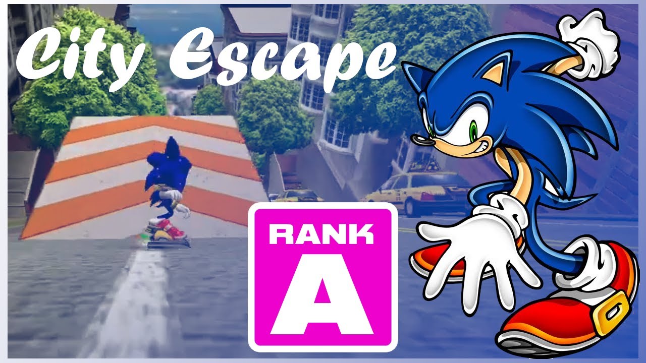 Sonic Adventure 2 - City Escape (A Rank) - YouTube