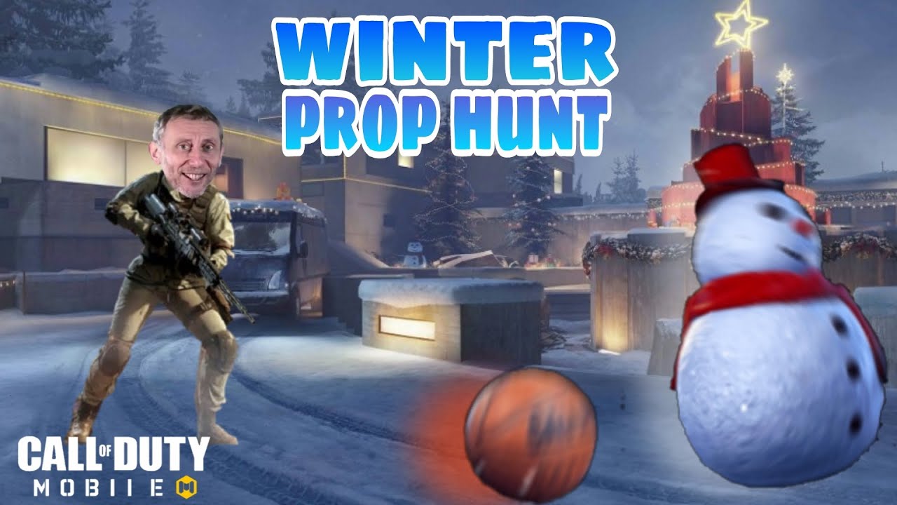 #codmobile funny moment 🤣|Surviving as a prop in Winter prop hunt ️☃️. - YouTube