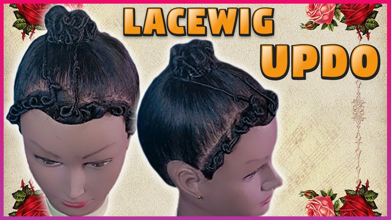 💃How to style a Full Lace Wig | bump and Grind | updo #lacewighairstyle ...