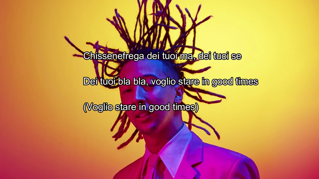 GHALI - GOOD TIMES (LYRICS) - YouTube