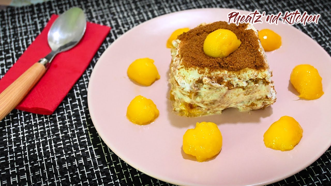How to Make Mango Float! Super Easy and Delicious! Perfect Dessert and ...