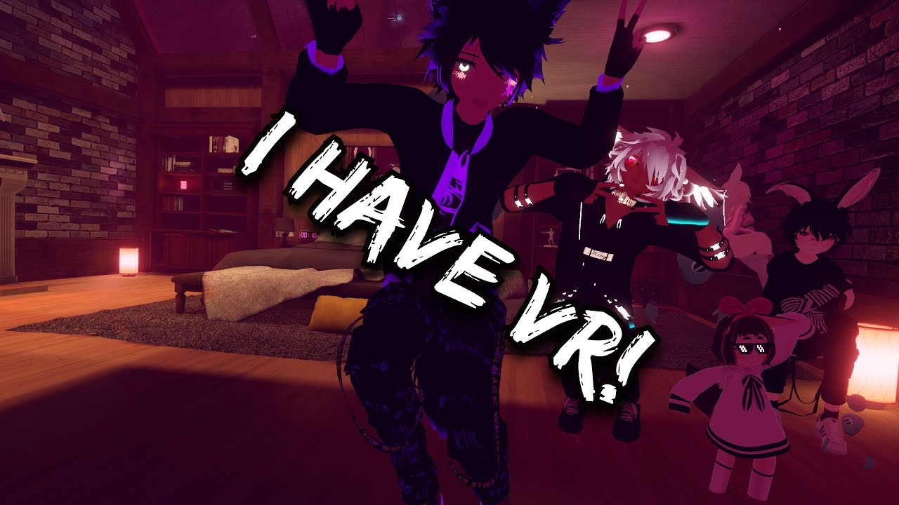 My first time playing in VR! - VRchat - YouTube