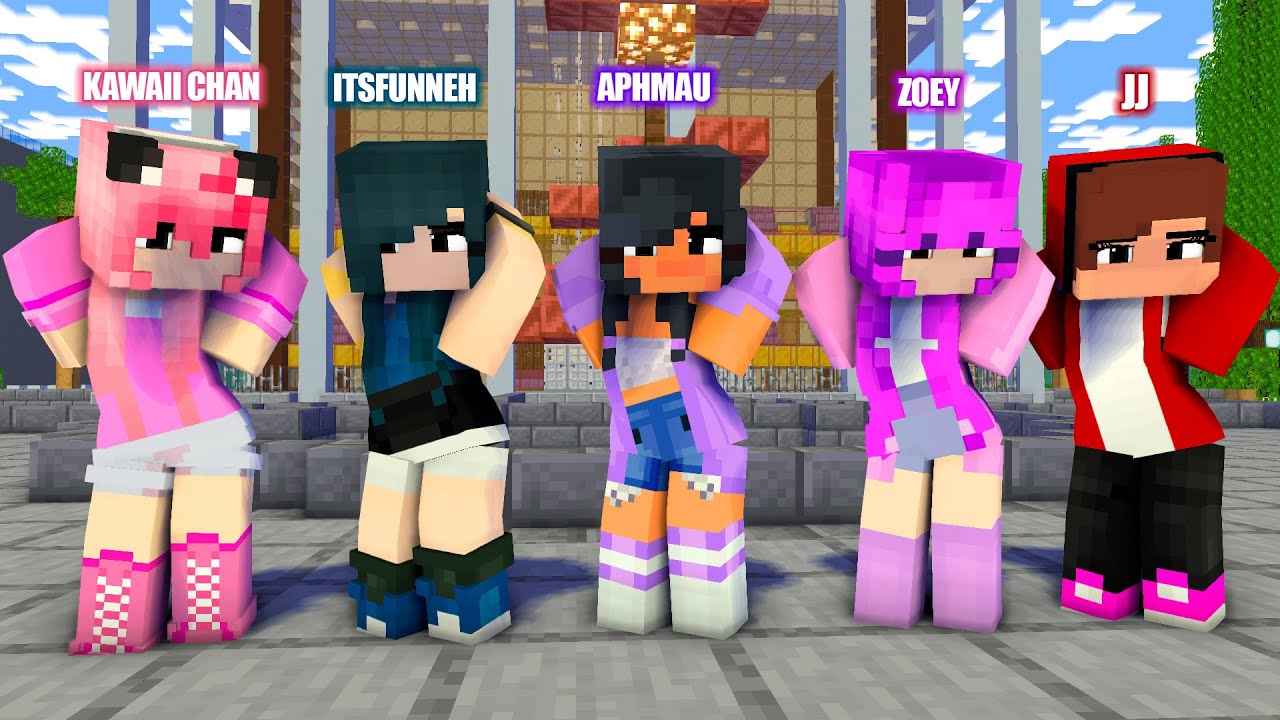 APHMAU, KC, JJ, ZOEY, ITSFUNNEH, MAIZEN | COUPLE DANCE | APHMAU FRIENDS ...