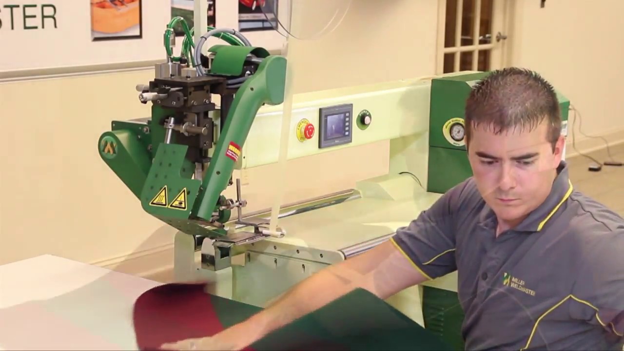 Hot Wedge Welding Machine for Custom Stripe Awnings, Shades & more | T ...
