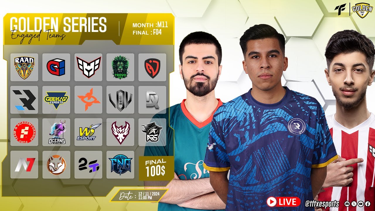 TFT GOLDEN SERIES | M11 F04 - HEROIC, TROVO, NASR, VSN, RAAD, R8, GK ...