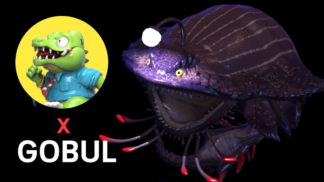 Gobul | Monster Hunter in ZBRUSH Ep.45 ปั้น Gobul ( ปั้นง่ายๆ สไตล์ ...