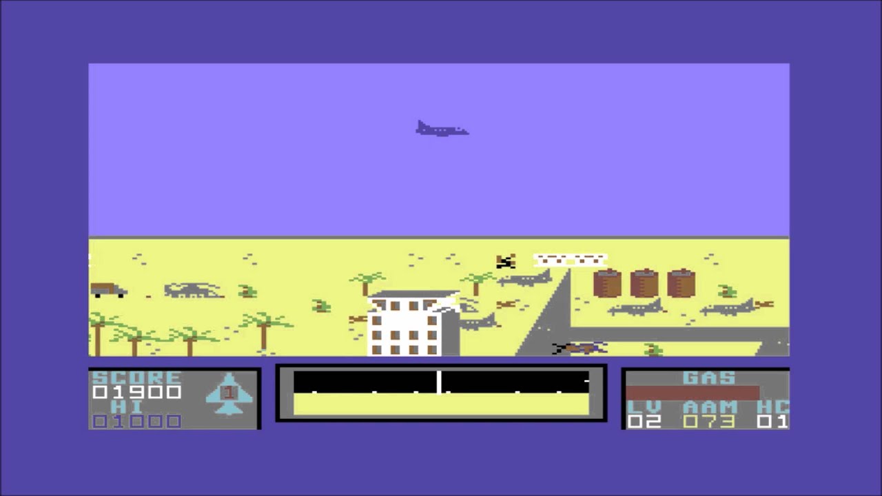 Lukozer Retro Game Review 073 - Falcon Patrol 2 - Commodore 64 - YouTube