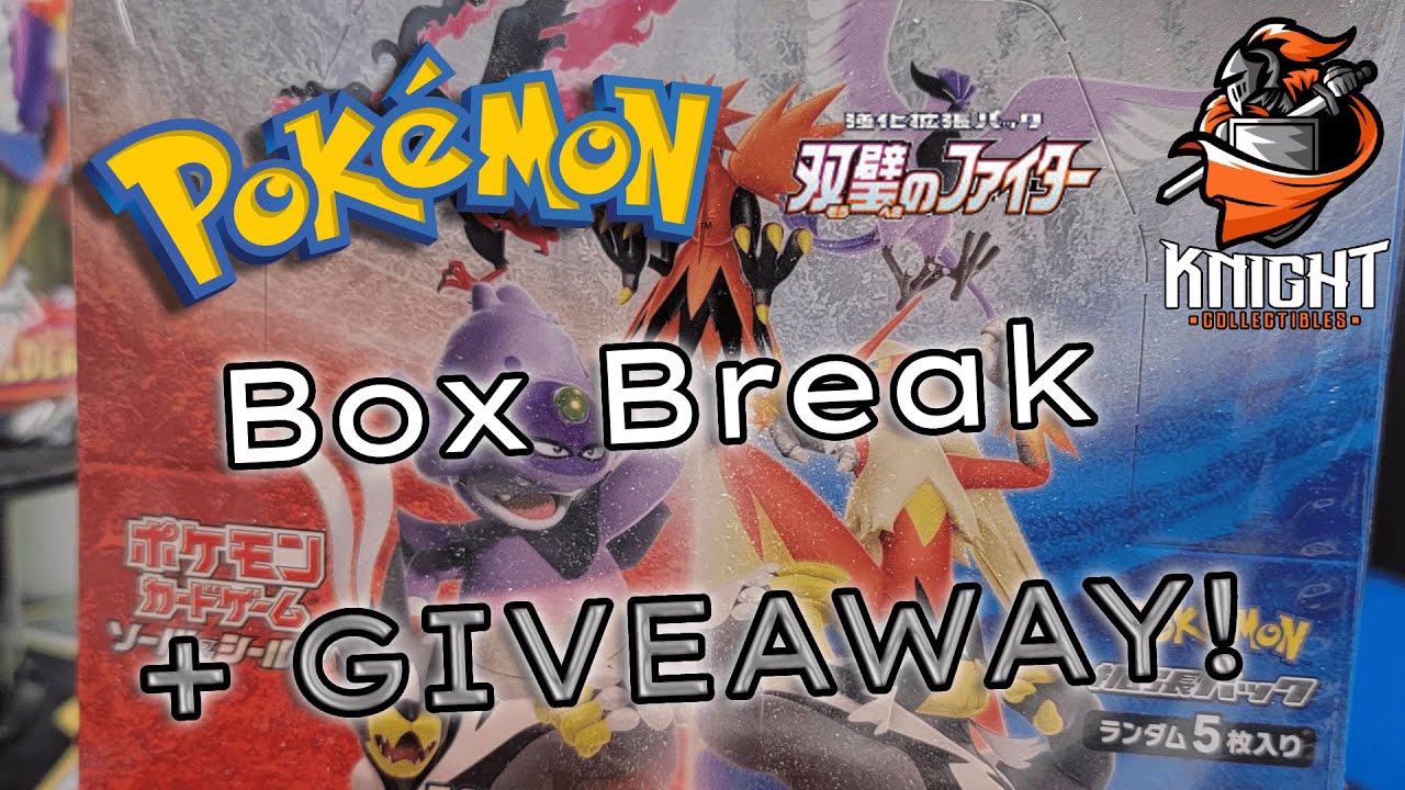 Japanese Pokemon Box Break *Live* Pokemon Card Openings, Giveaways ...