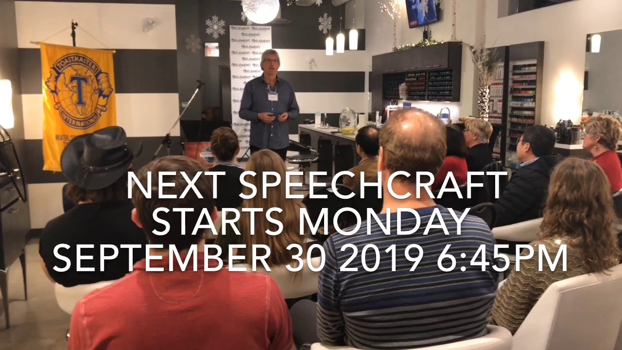 What is Toastmasters SpeechCraft? - YouTube