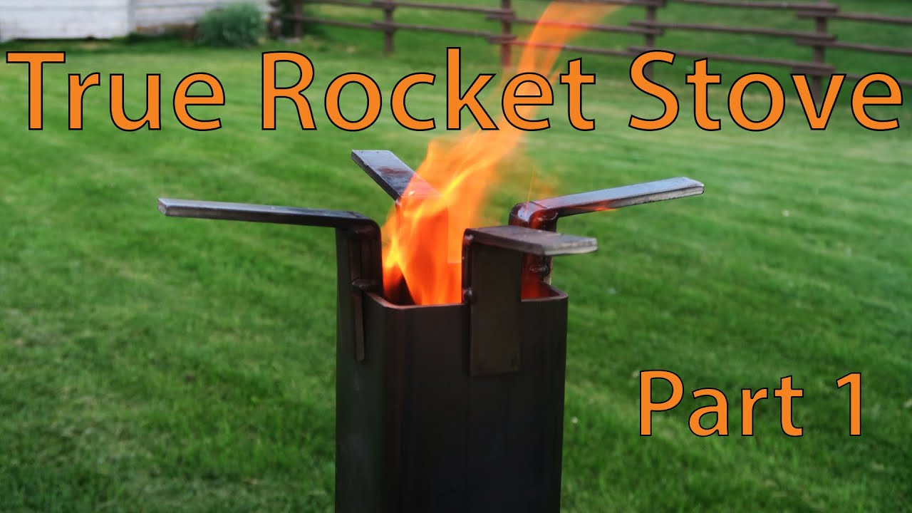 Rocket Stove Design for Survival - Part 1 - YouTube