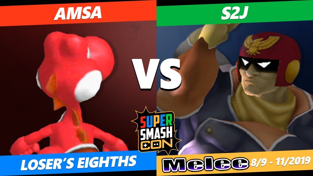 SSC 2019 SSBM - HLC S2J (Captain Falcon) VS RB CJE VGBC aMSa (Yoshi ...