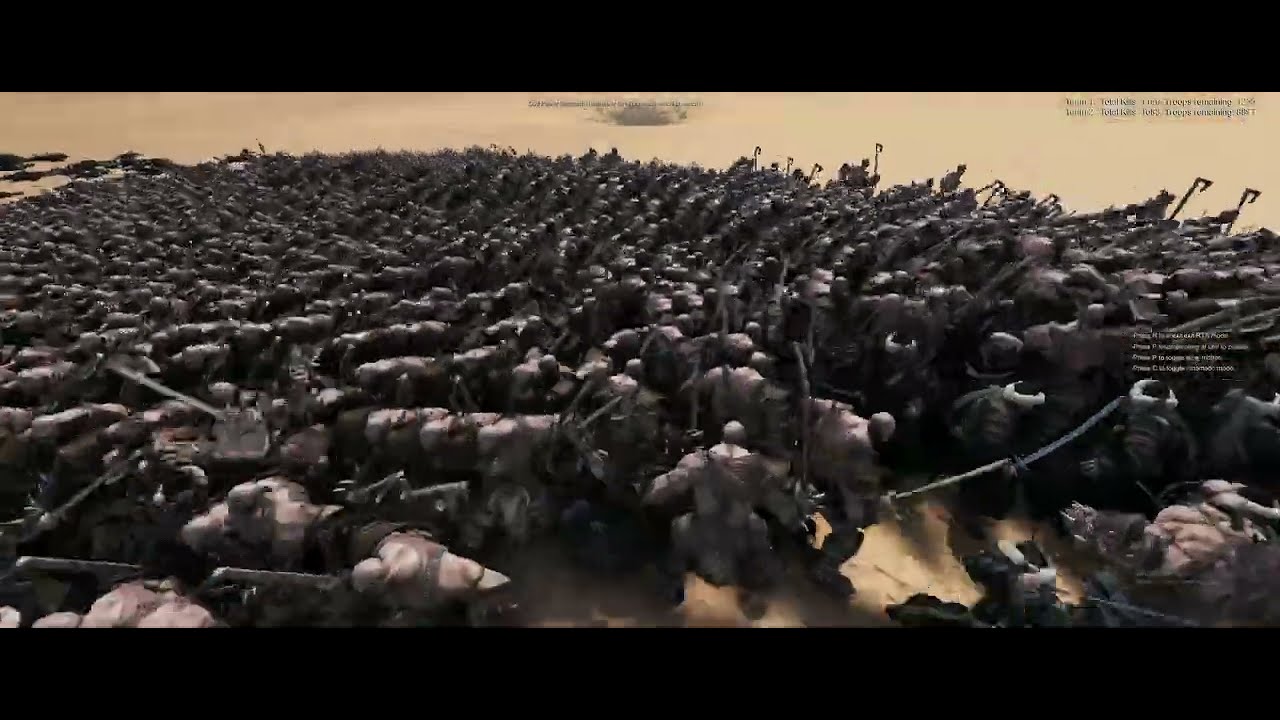 25,000 Mongolian Soldiers Vs 10,000 Orcs | UEBS 2 - YouTube